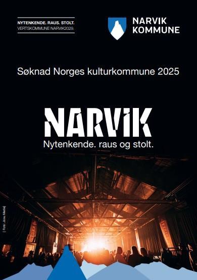 Narvik kommune er foreslått som kandidat til Årets kulturkommune 2025/2026 - søknad er nå sendt ...